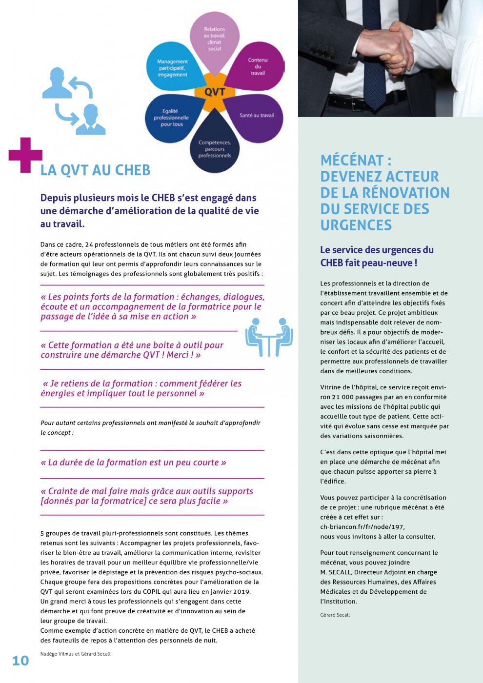 JOURNAL SEMESTRIEL DE L'HÔPITAL | Centre Hospitalier des Escartons de ...