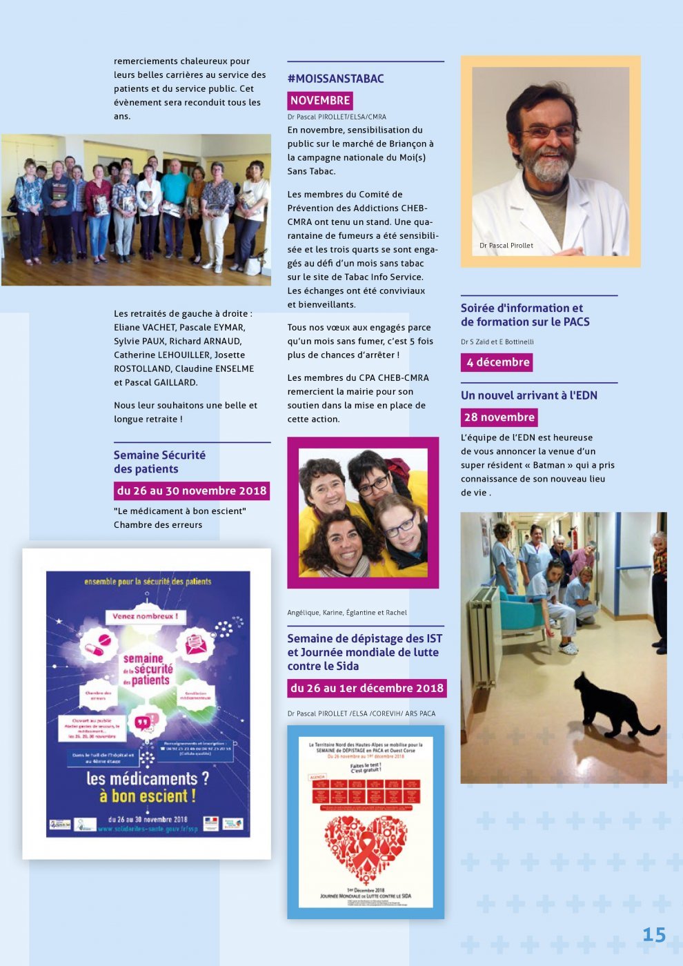 JOURNAL SEMESTRIEL DE L'HÔPITAL | Centre Hospitalier des Escartons de ...